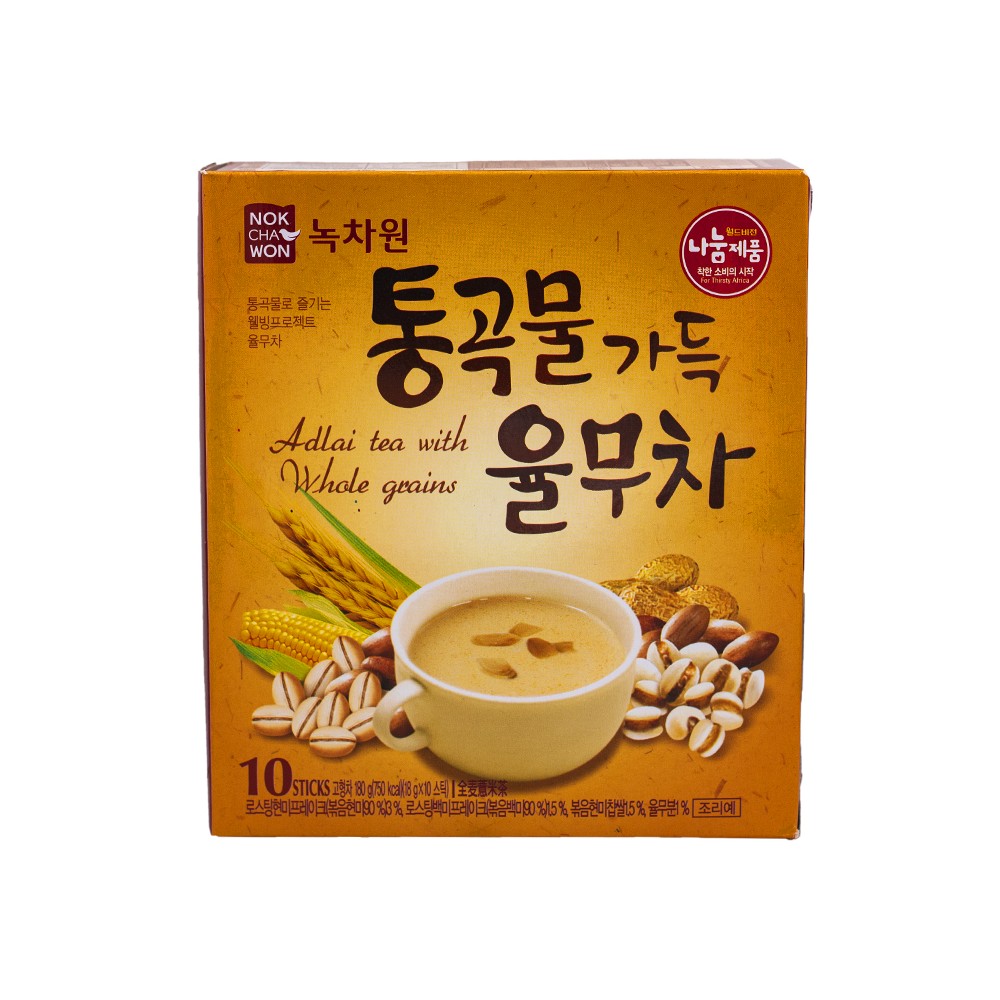 INFUSION LARMES DE JOB & CEREALES COMPLETES (녹차원 통곡물 율무차) (10*18G)*10